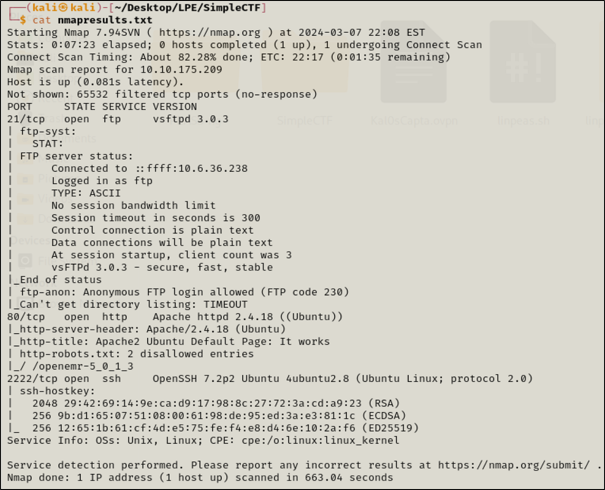 TryHackMe — Simple CTF Walkthrough | by Trevor Murphy - SudoBear | Medium TryHackMe — Simple CTF Walkthrough | by Trevor Murphy - SudoBear | Medium