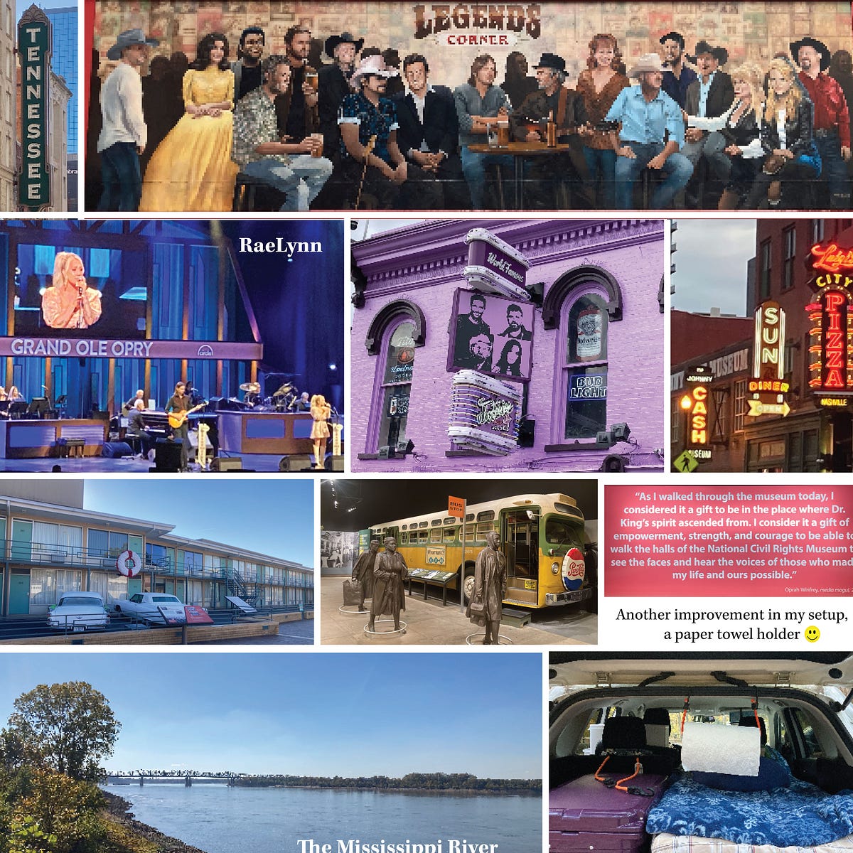 Nashville and Memphis. I had a very productive week regrouping… | by Gila Melamed | Medium