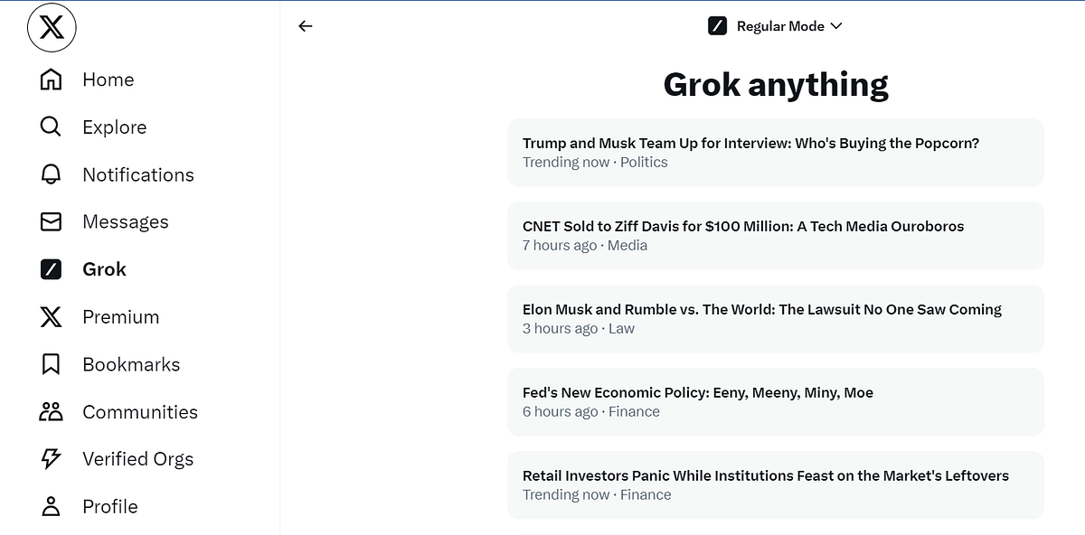 Grok AI: How To Stop It From Using Your Data from X Twitter | by Lisa Sicard | Medium