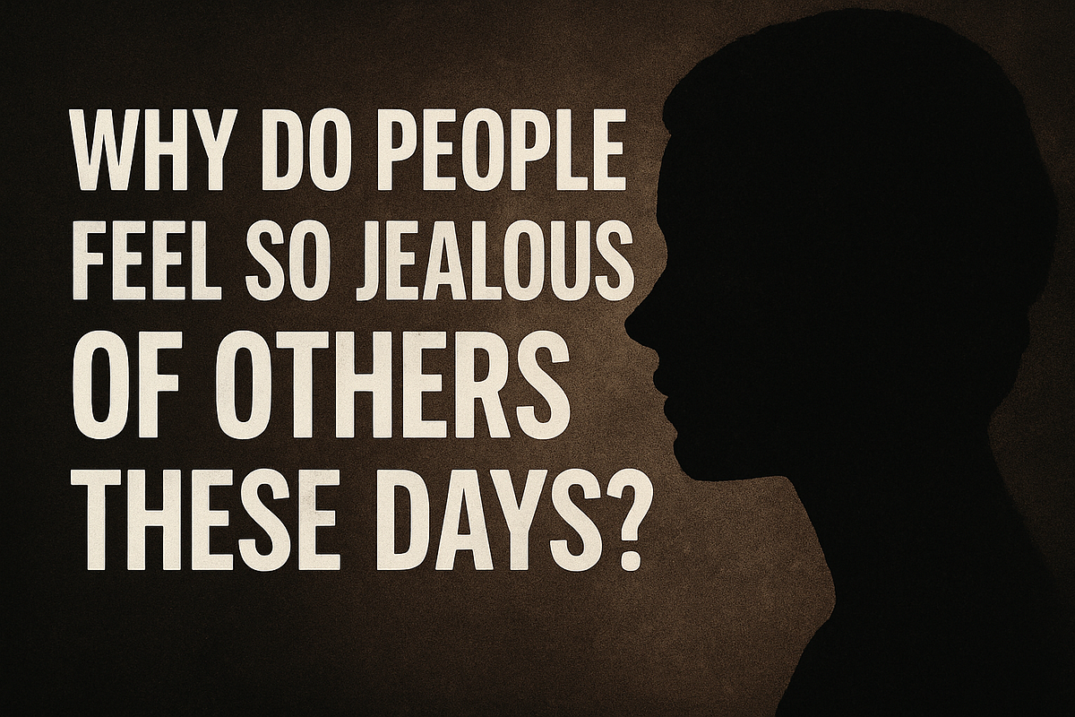 Why Do People Feel So Jealous of Others These Days? | by Mahesh Agarwal ...