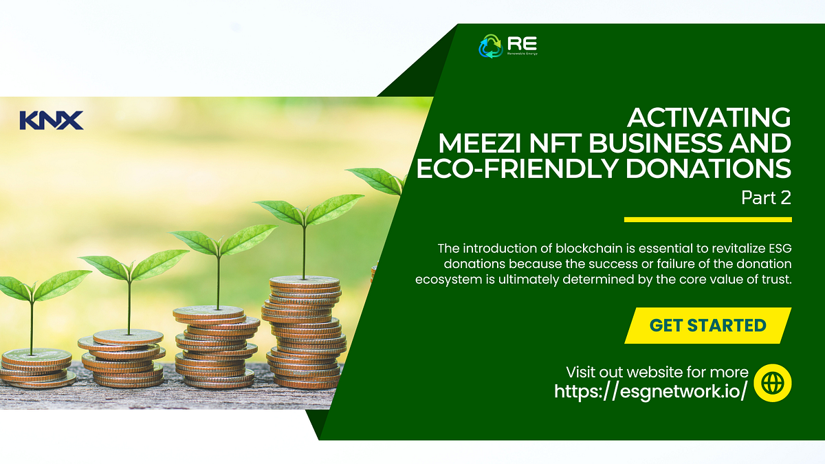 Activating Meezi NFT Business and Eco-friendly Donations | by ESG Global | Jun, 2023 | Medium