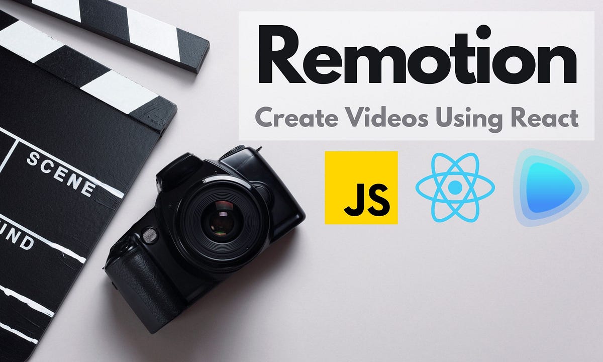 Introduction to Remotion — Create Videos and Animations with React | by Chameera Dulanga | Bits ...
