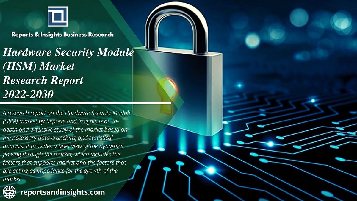 Hardware Security Module (HSM) Market 2022 Growth Rate, Import, Export ...