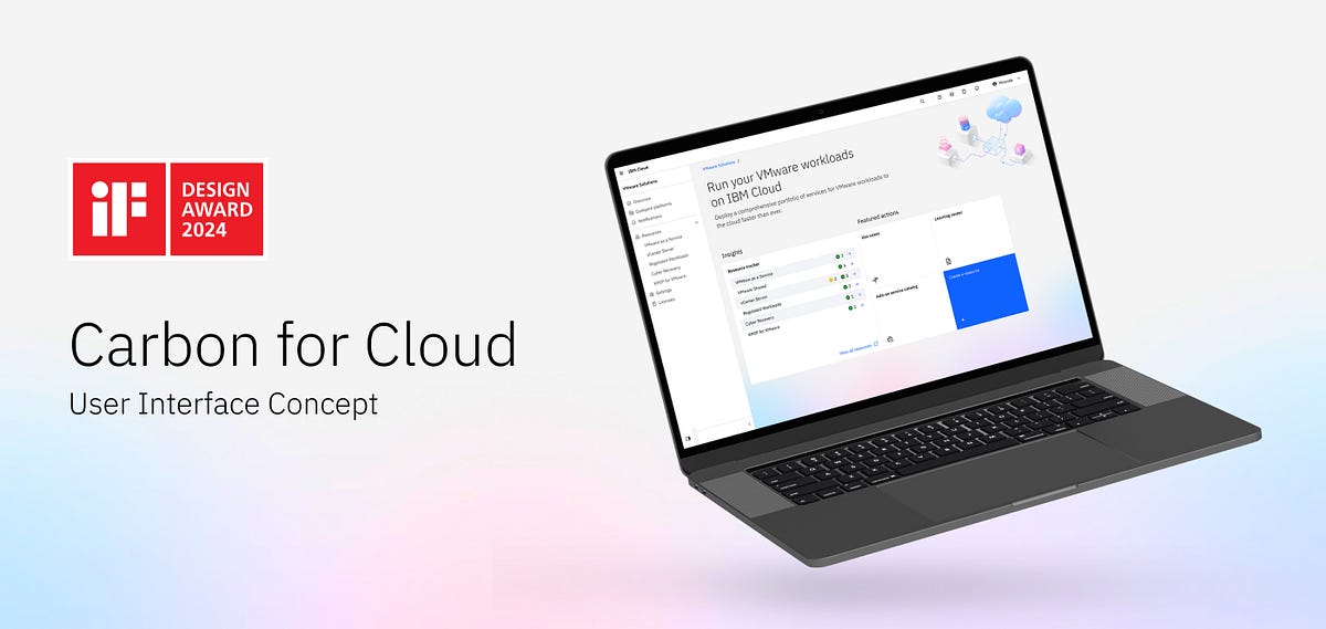 IBM Cloud wins 2024 iF Design Award | by Bill Grady | IBM Design | Medium