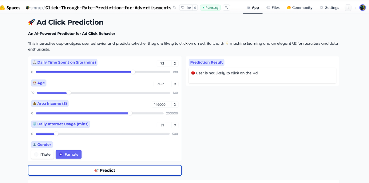 Click Through Rate Prediction for Advertisements. | by Smruti Pote | Apr, 2025 | Medium