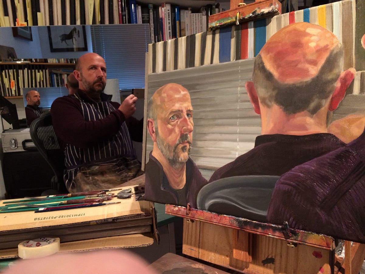 Painting Time. Moving atoms about | by Simon Goss | Counter Arts | Medium