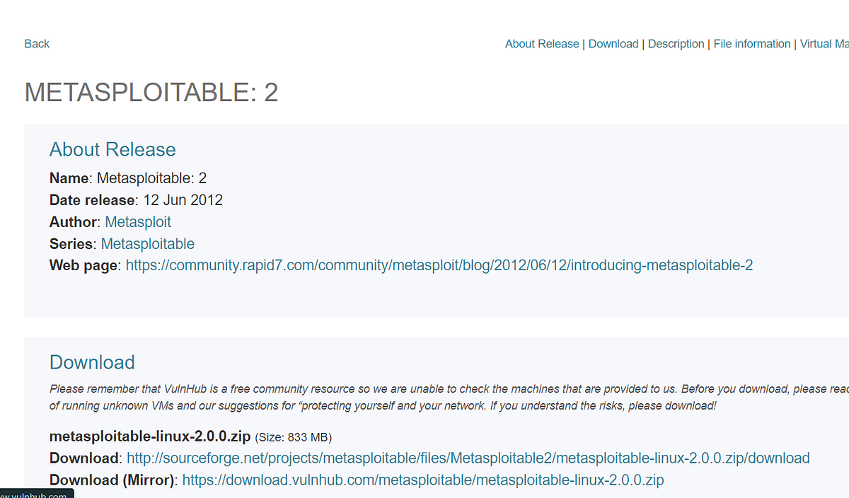 Cybersecurity Home Lab Project — Setting up Metasploitable 2 | by Leila Le | Jul, 2024 | Medium