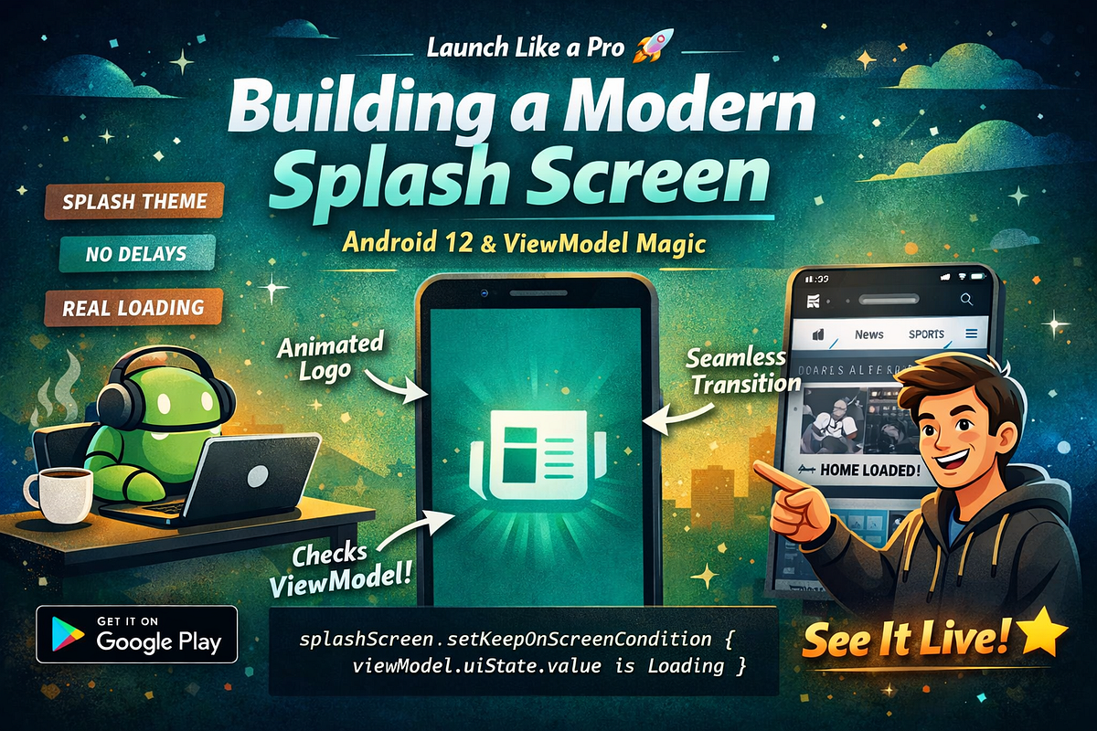 🚀 First Impressions Matter: Building a Modern Android Splash Screen ...