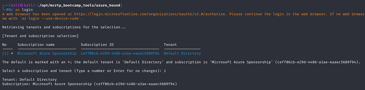Pwned Lab: Intro to Azure Recon with BloodHound Walkthrough | by Nagesh ...