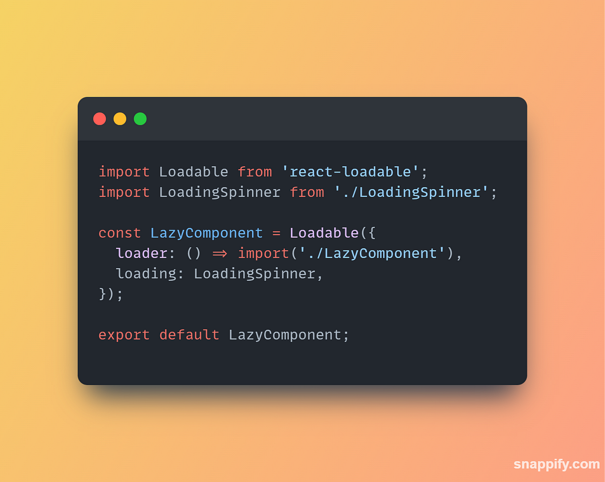 Lazy Loading In React Boosting Performance With Suspense And Lazy By Kasukurthibhargav Medium