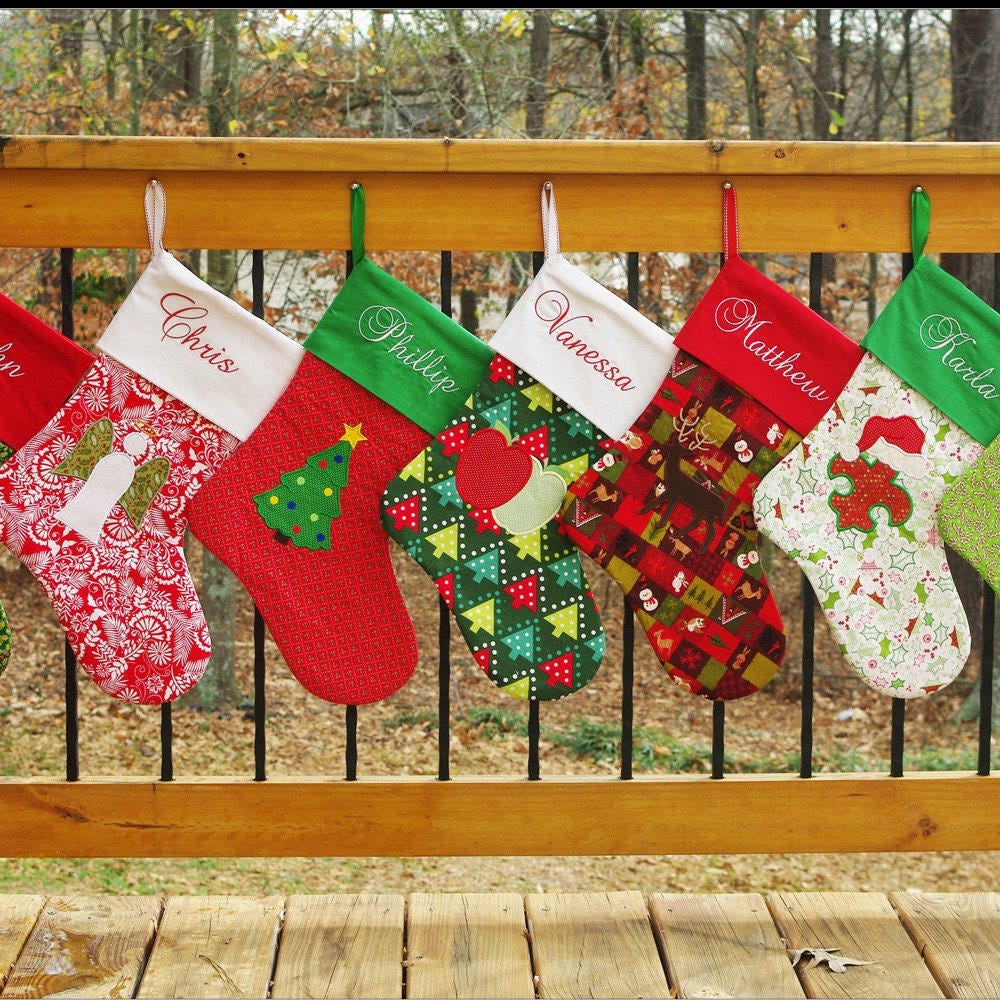 Christmas Stocking Patterns — Christmas Stocking Sewing Pattern ...
