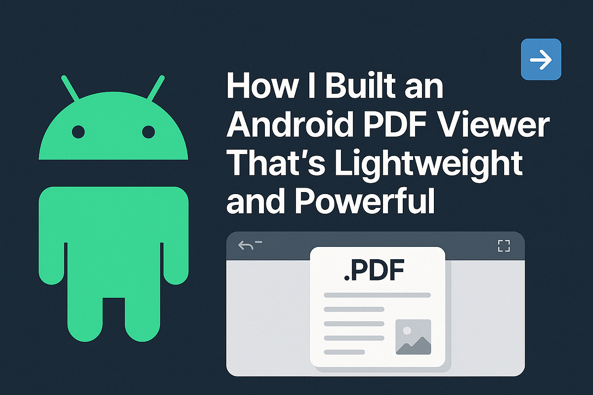 How I Built an Android PDF Viewer That's Lightweight and Powerful | Medium