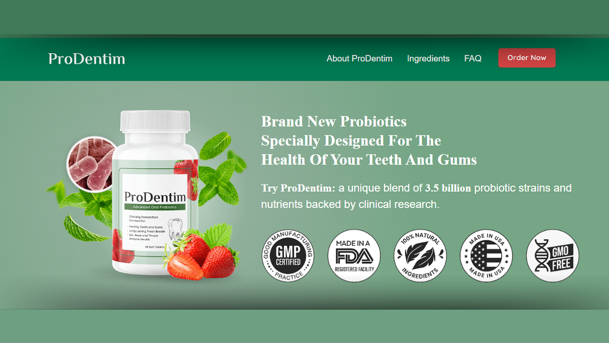 ProDentim | A Probiotic Path to Healthier Teeth and Gums | by Ahmad ...