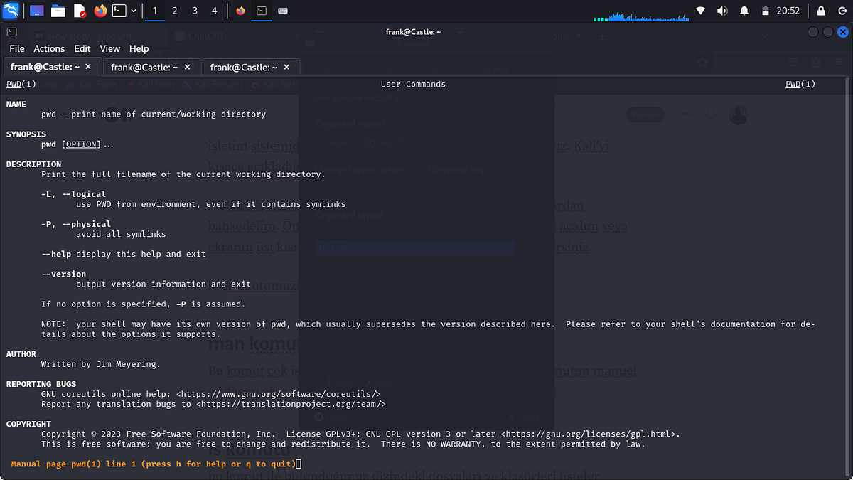 Kali linux temel komutları. Merhaba arkadaşlar ilk medium yazıma… | by Fatih vural | Medium