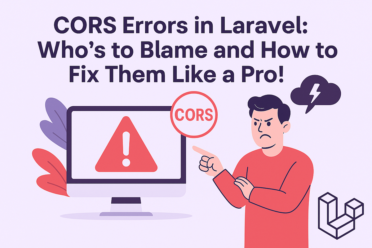CORS Errors in Laravel: Who’s to Blame and How to Fix Them Like a Pro! | by zeeshan habib | Jun ...