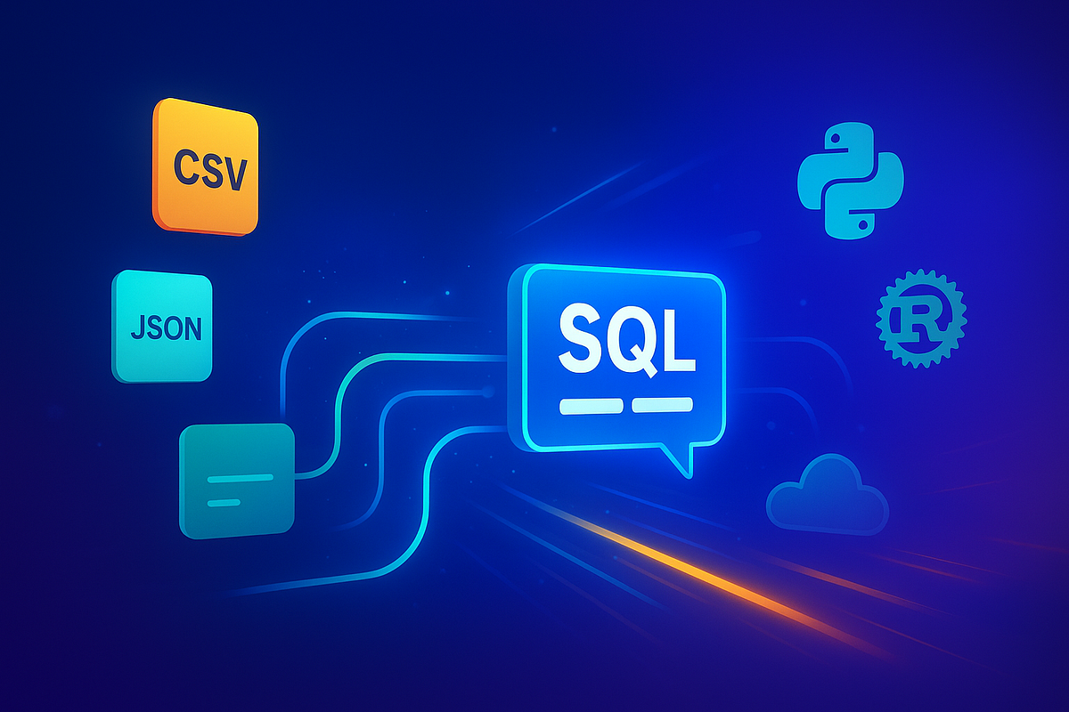 Run SQL on CSV, Parquet & JSON Without a Database | Python in Plain English