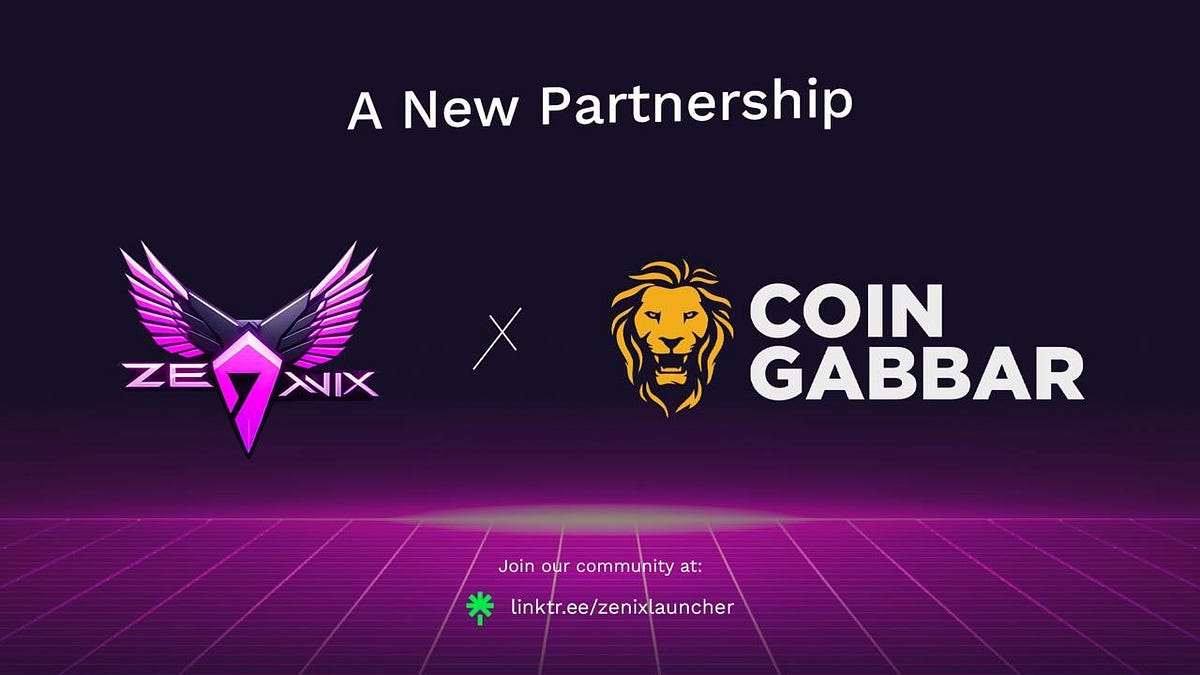 Zenix Launcher - Partnership 🤝 | Zenix Launcher X CoinGabbar Zenix is thrilled to announce a ...