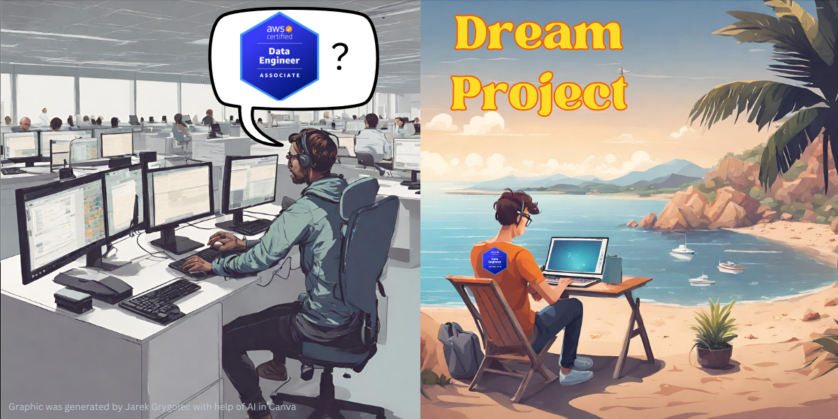 Passing Aws Certified Data Engineer — Associate Exam By Jarek Grygolec Musings On Data