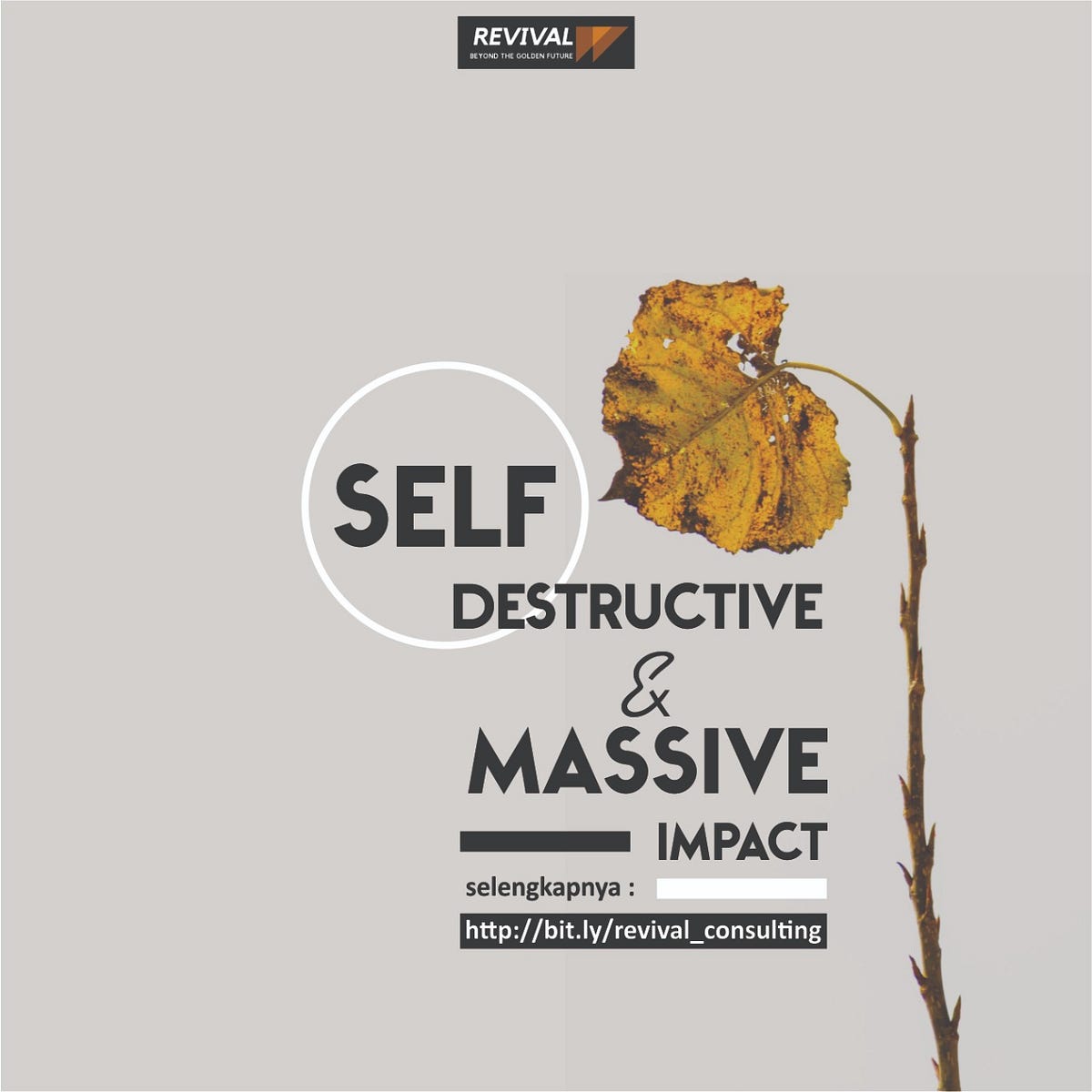 Self Destructive and Massive Impact | by Revival Consulting | Medium