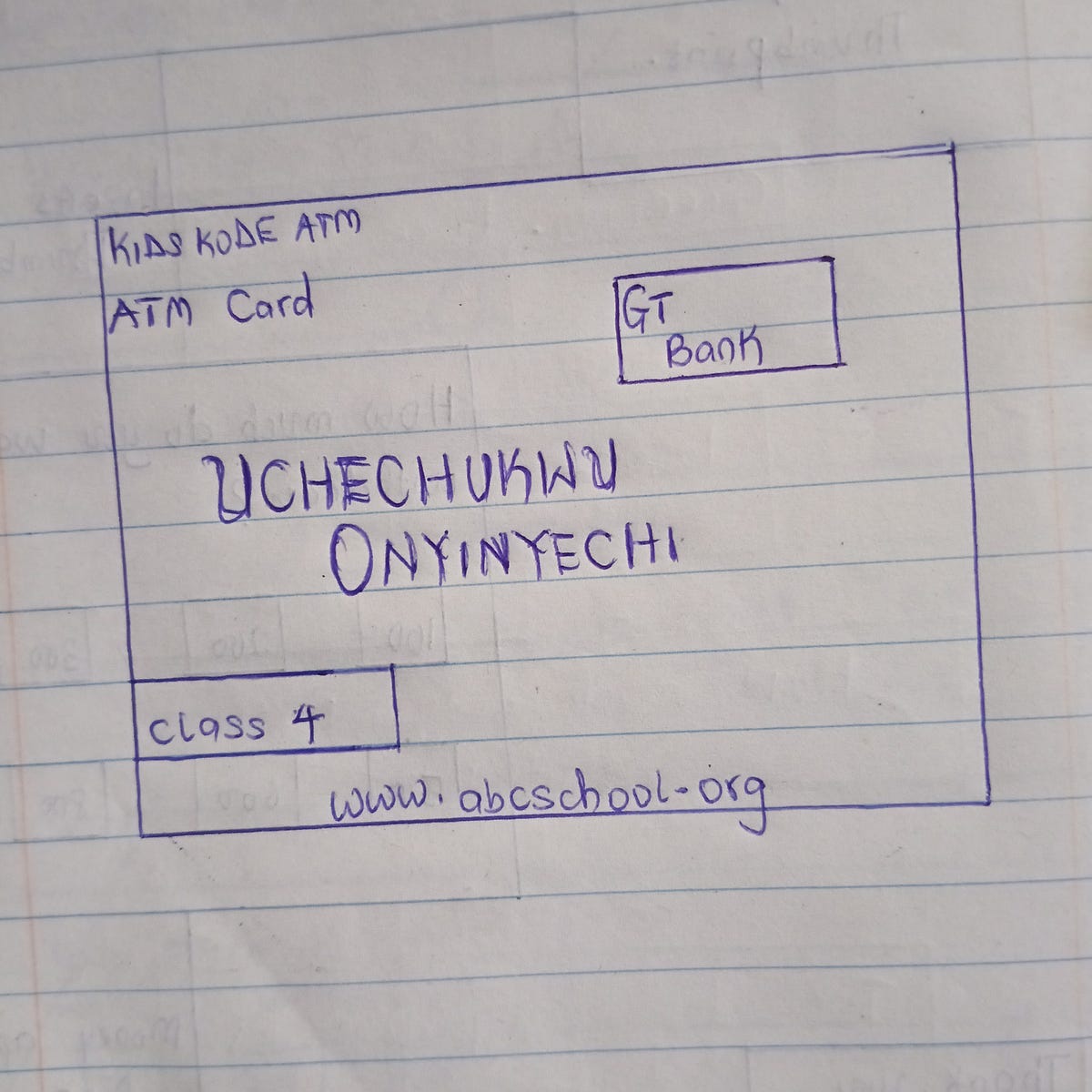 User-Experience Case Study. Task: “Design an ATM Card for kids… | by ...