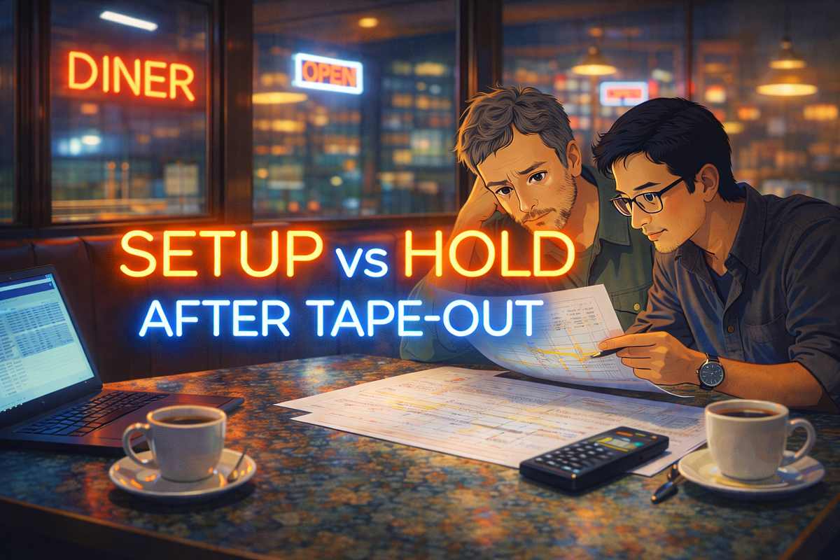 Setup vs Hold After Tape-Out: The One Timing Violation That Will Kill ...