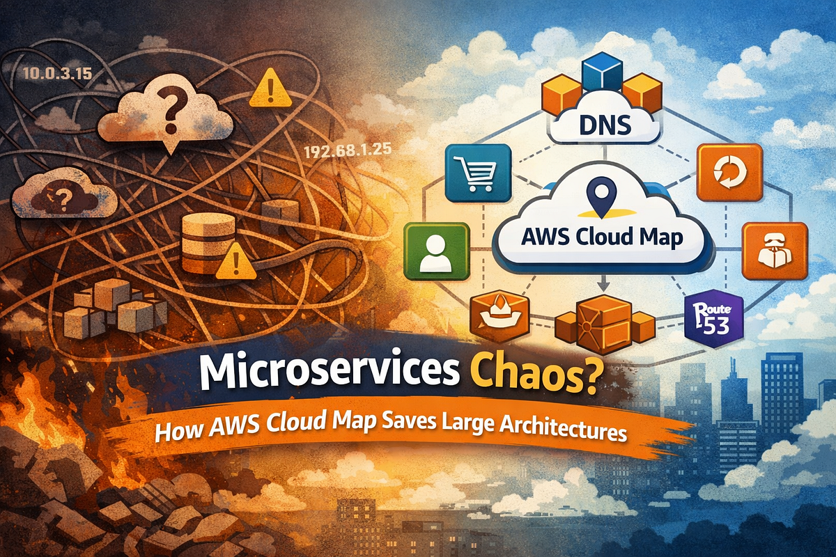 Microservices Chaos? How AWS Cloud Map Saves Large Architectures | by ...