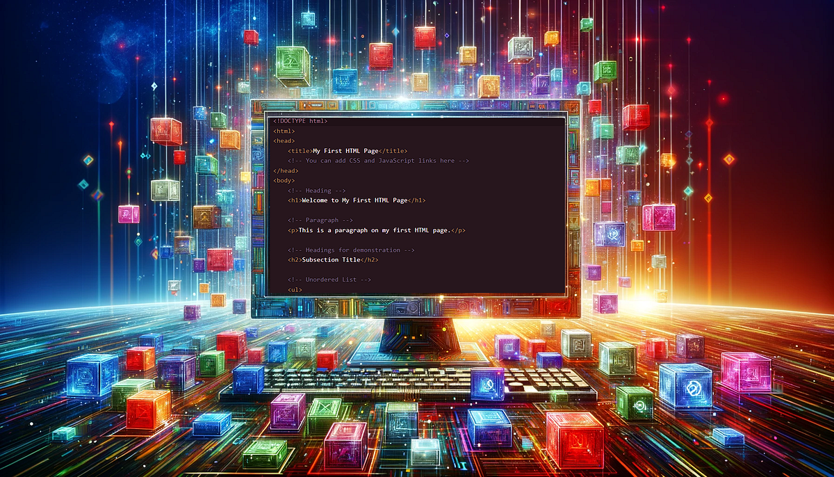 HTML: The Backbone of Web Pages — Laying the Foundation for a Dynamic Web | by Esthon Medeiros ...