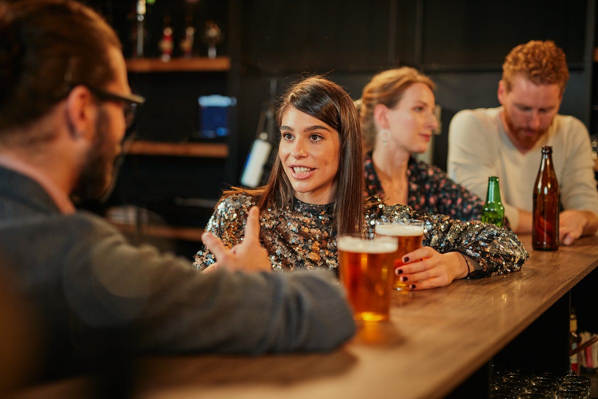 5 Ways to Pick Up a Guy at a Bar. Techniques that won’t fail | by Kyrie ...
