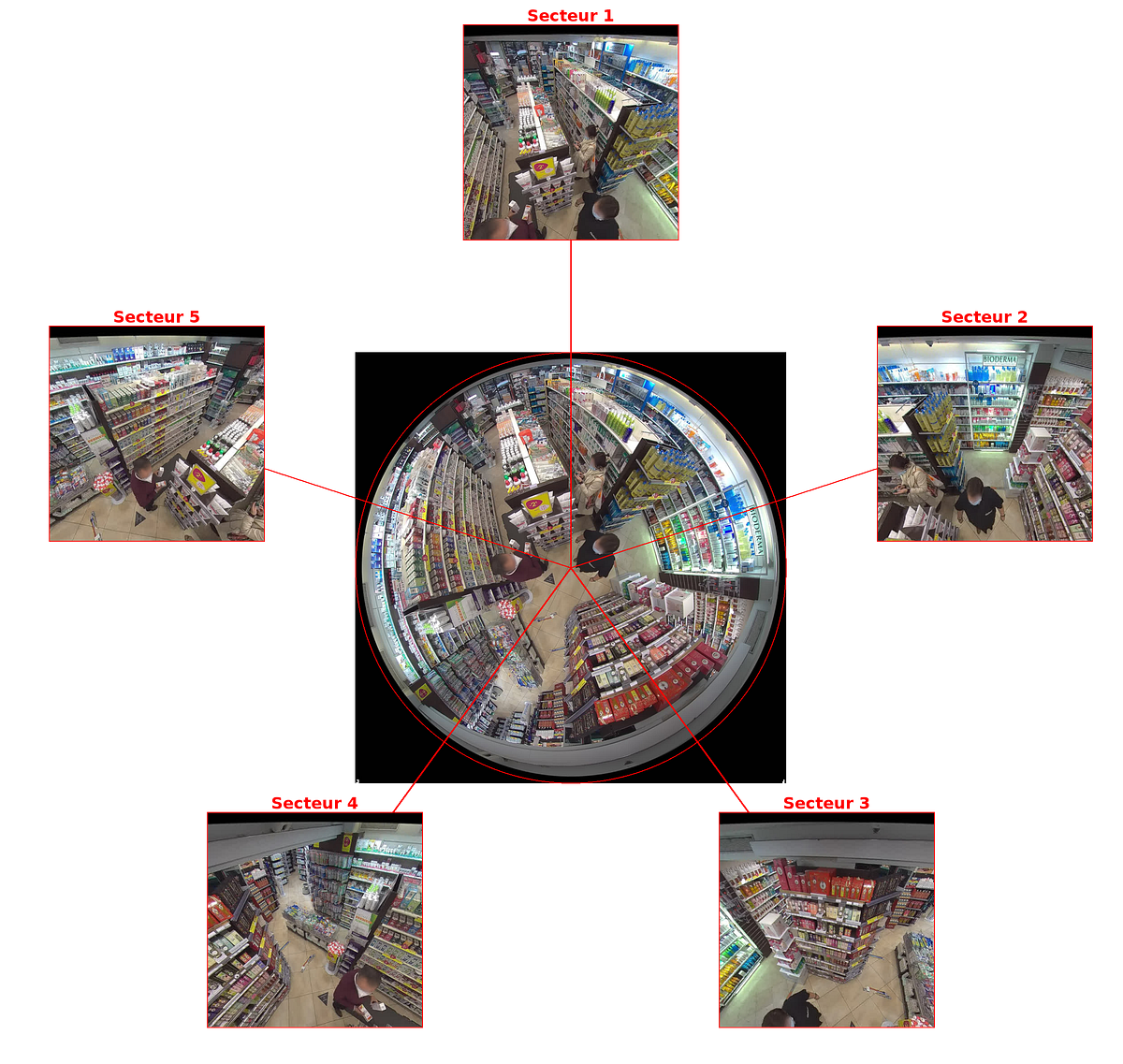 Fisheye Dewarping: 6 Custom Implementations | by Christophe Grosjean ...