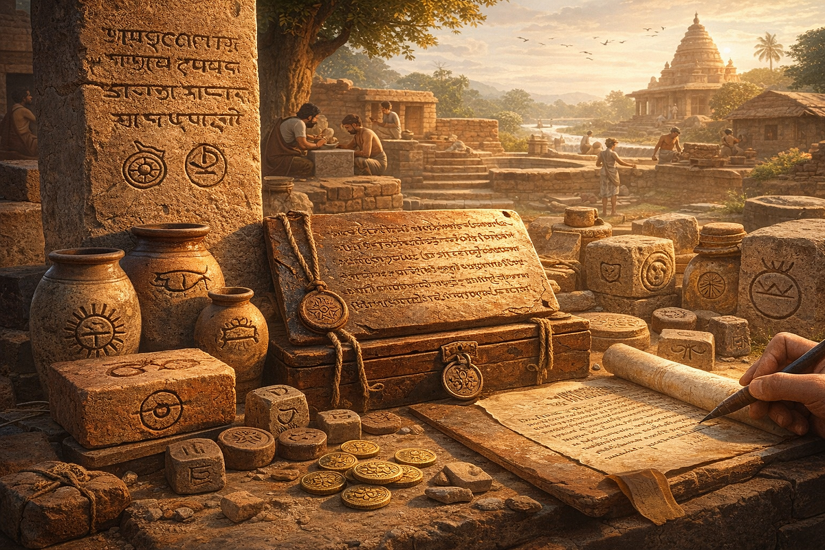 Inscriptions, Guild Marks, and Vedic Tribes in the Kuru Zone | by ...