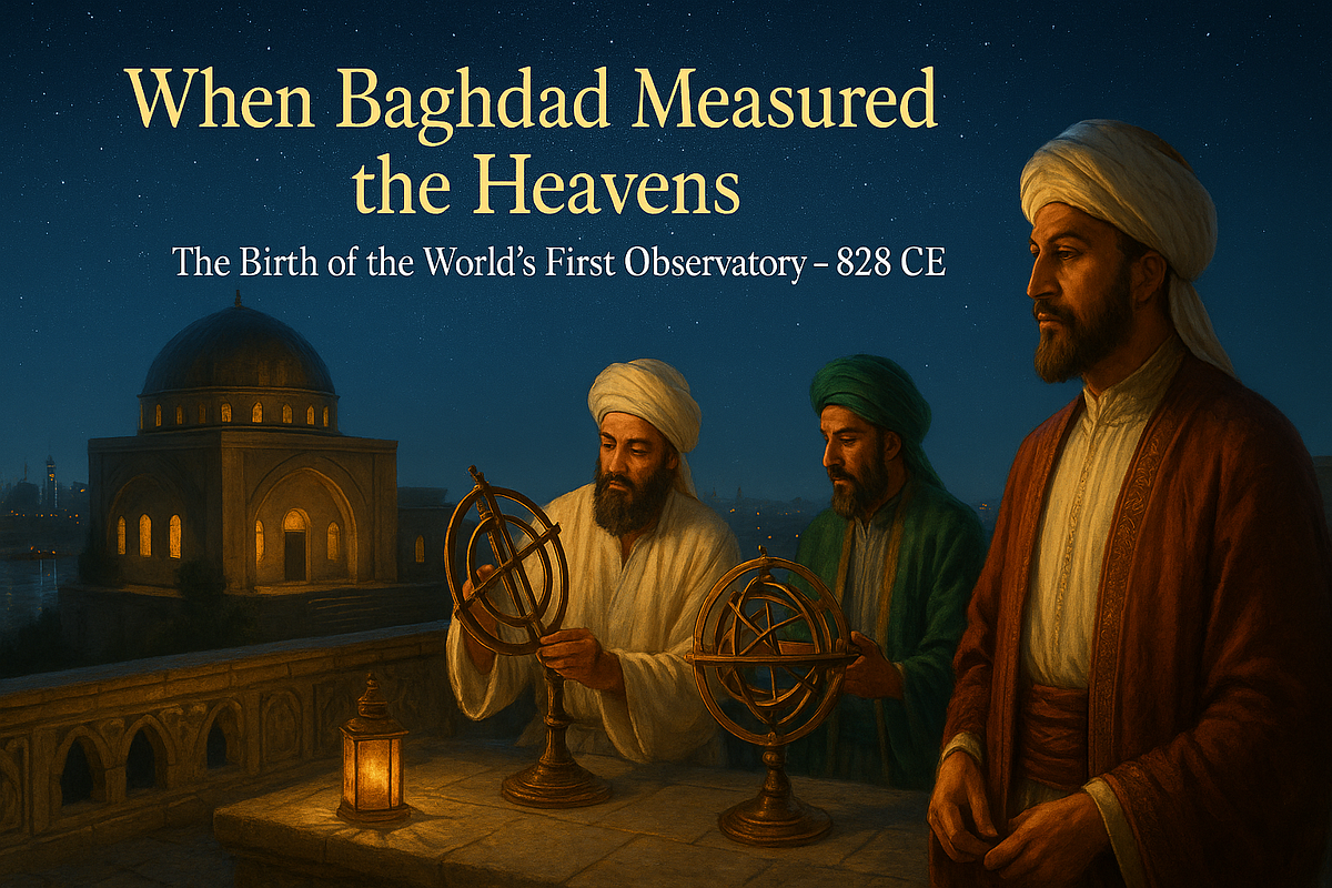 When Baghdad Measured the Heavens: The Birth of the First Observatory ...