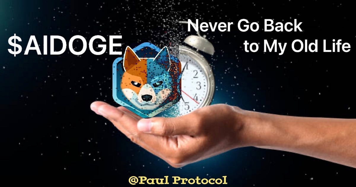 Never Go Back to My Old Life. [Crypto Fiction] | by Paul Protocol | Medium