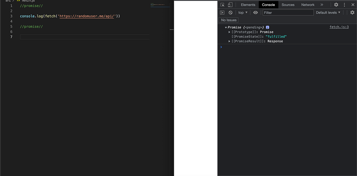 Breakdown of the Asynchronous Promise: Fetch() Method | by Christoper A Perez | Medium