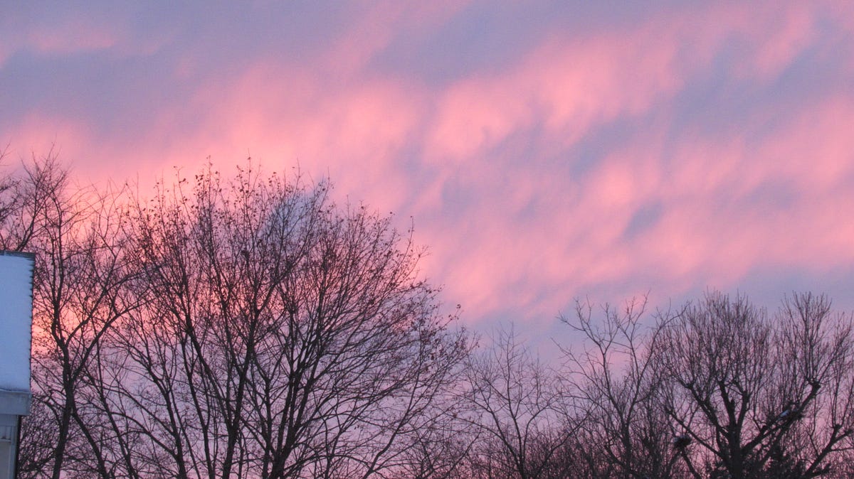 Pink Winter Sky - Our Photo Stories - Medium