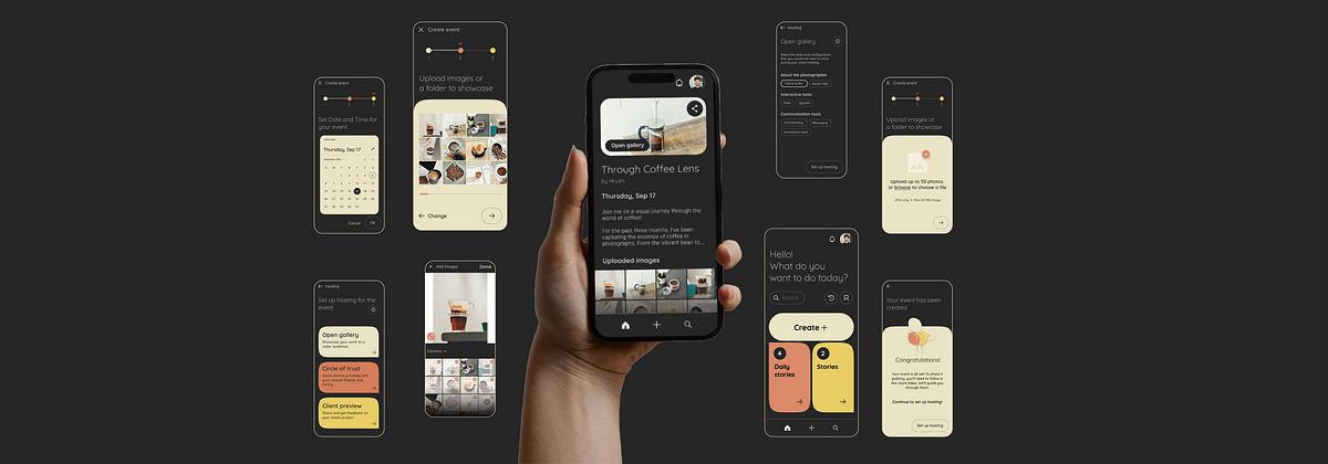 Exhibit- Mobile app. A live online event where the creators… | by ...
