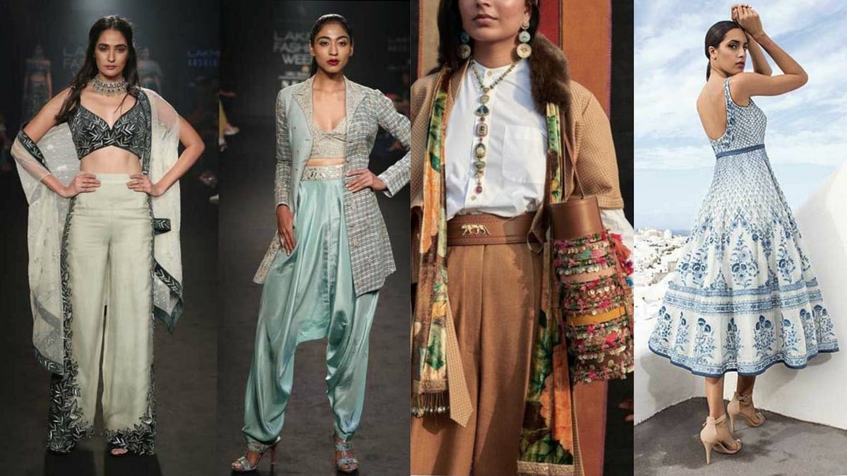 Tales of Indio-Western fashion. When Indian traditional fashion meets ...