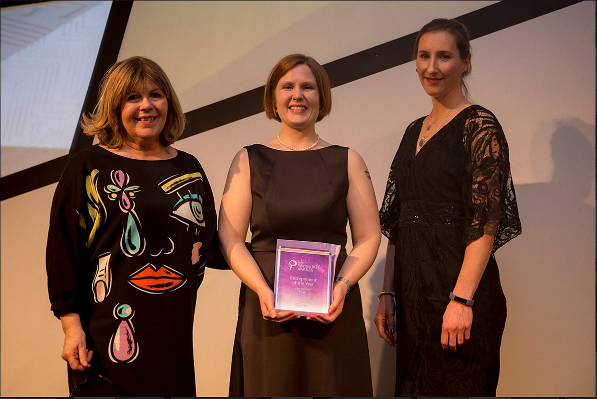 CEO Kim Nilsson wins ‘Entrepreneur of the Year’ award | by Pivigo | Medium