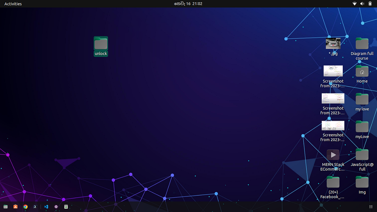 How to unlock file with Linux. Navigate , the file you should unlock | by Chinthaka | Medium