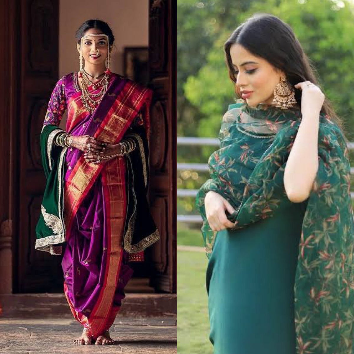 A Blend of Traditional and Western fashion | by Dr Sania Baloch | Oct ...