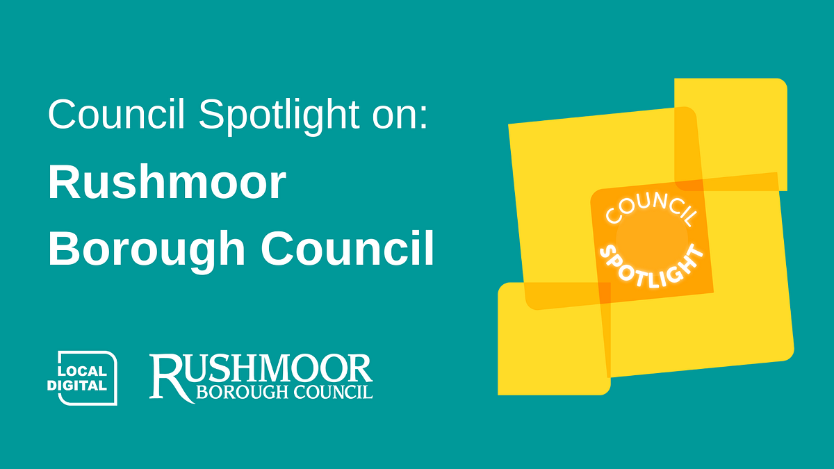 Council Spotlight: Rushmoor Borough Council | by Local Digital | Local ...
