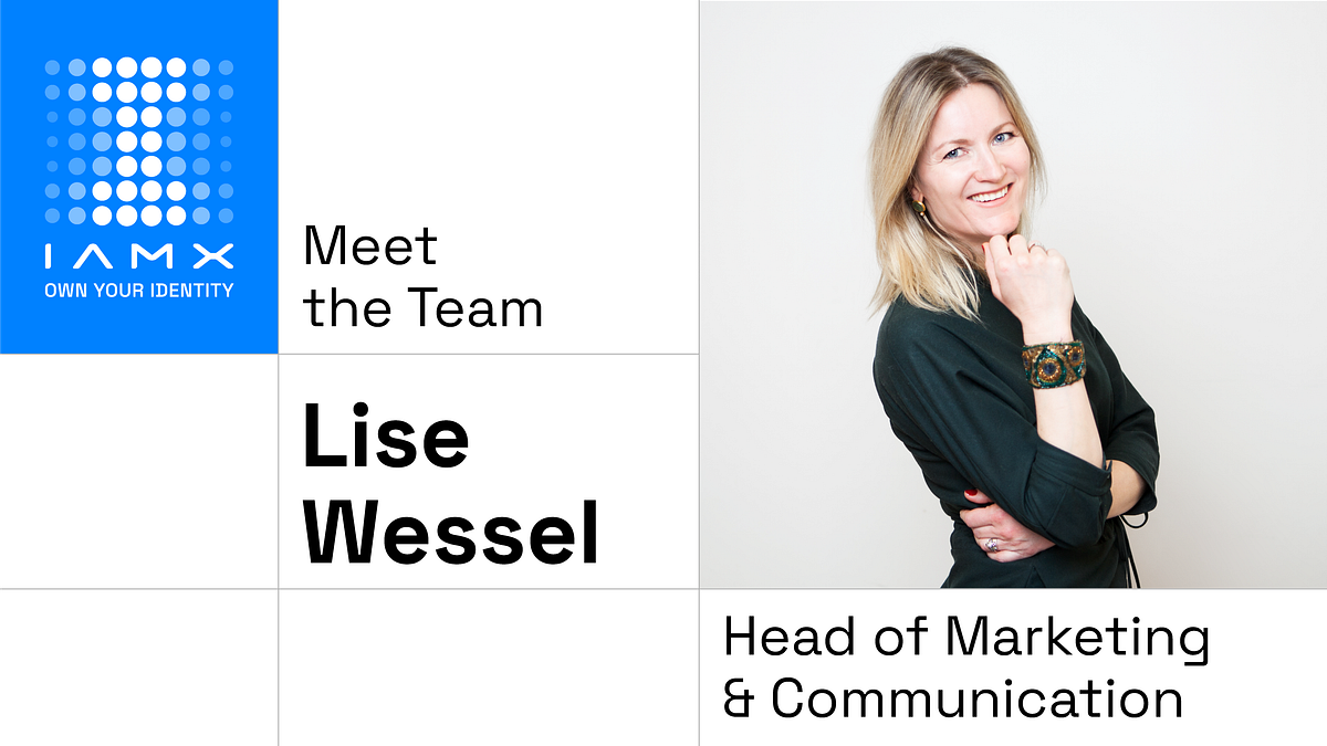 IAMX: Meet the Team — Lise Wessel | by Vince Vaughn | Medium