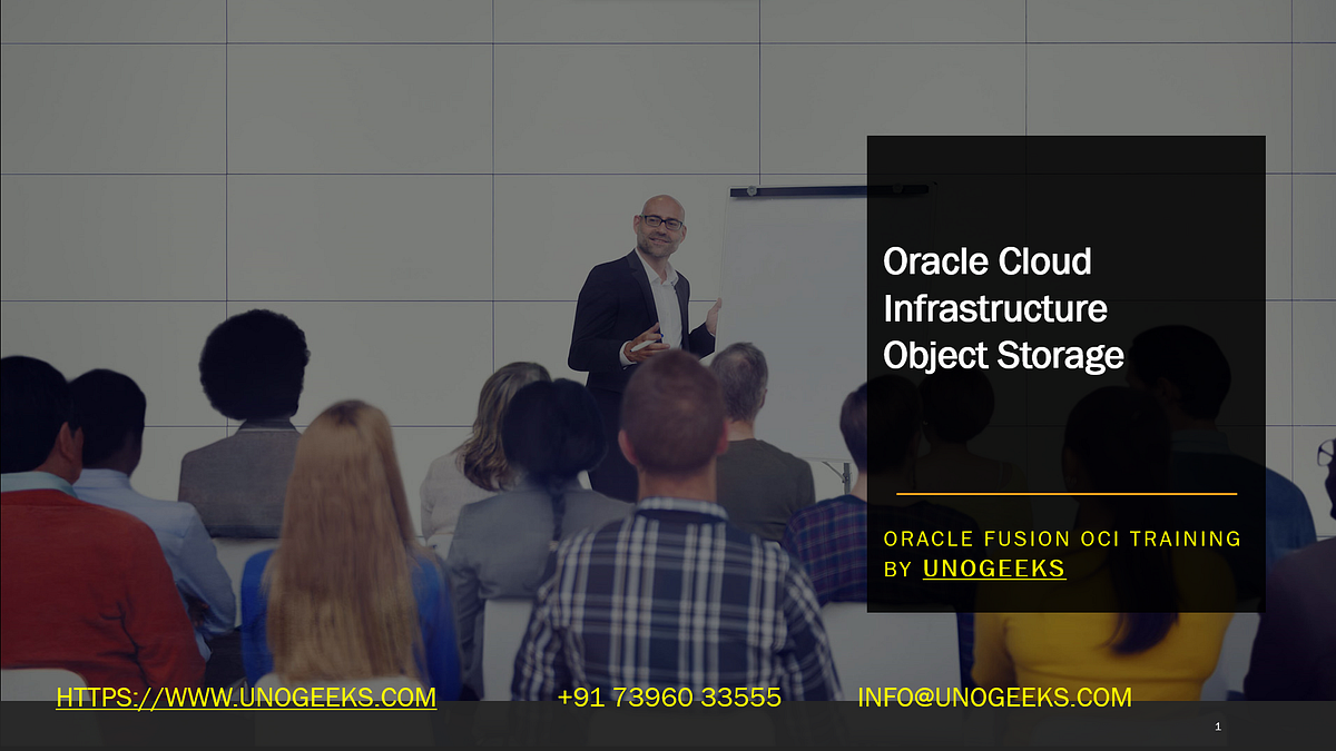 Oracle Cloud Infrastructure Object Storage | by Shivaug | Medium