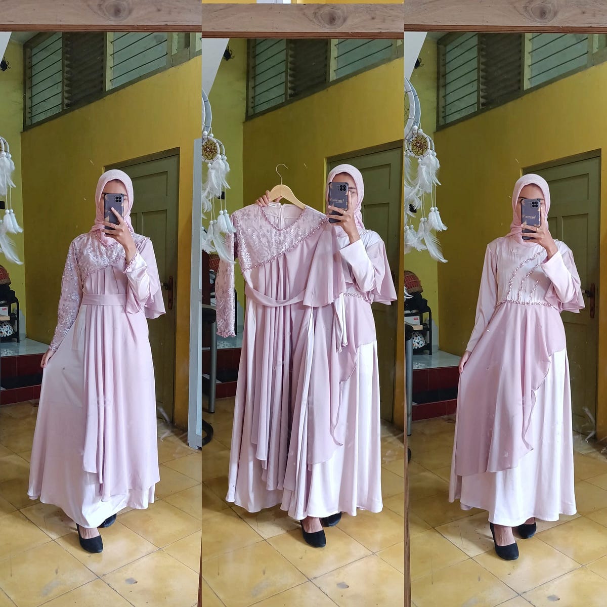 INSPIRASI! Dress Code, Brokat, Batik, Natal, Korea, Dress by Rumah ...