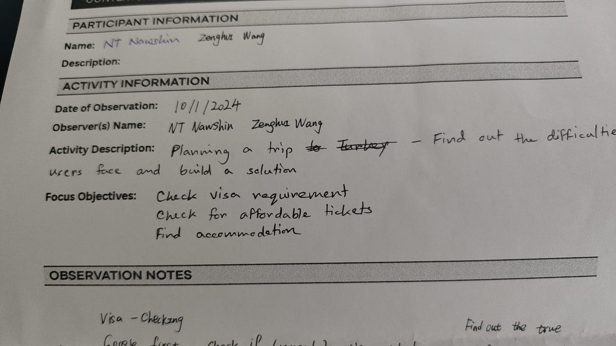 Planning A Trip. In the lab on Tuesday, my team members… | by ZENGHUI ...