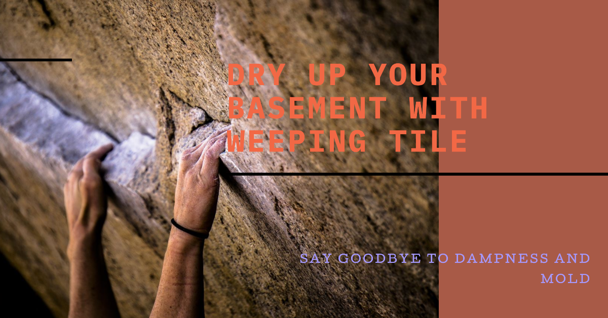 Weeping Tile Installation Explained | by Shield Foundation Repair Inc ...