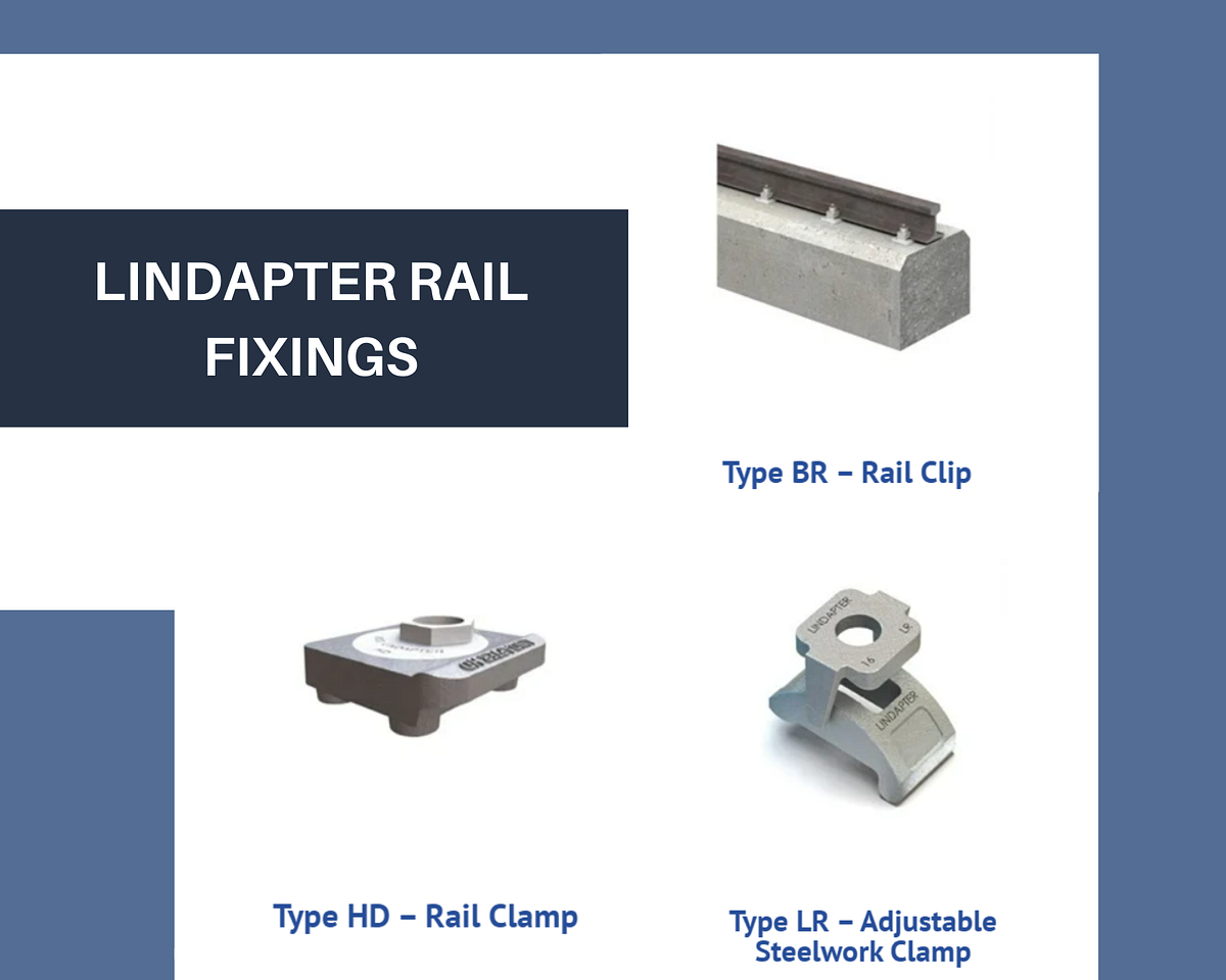 Lindapter Rail Fixings — Convenient Weld-Free Rail Clips - Lindapter ...