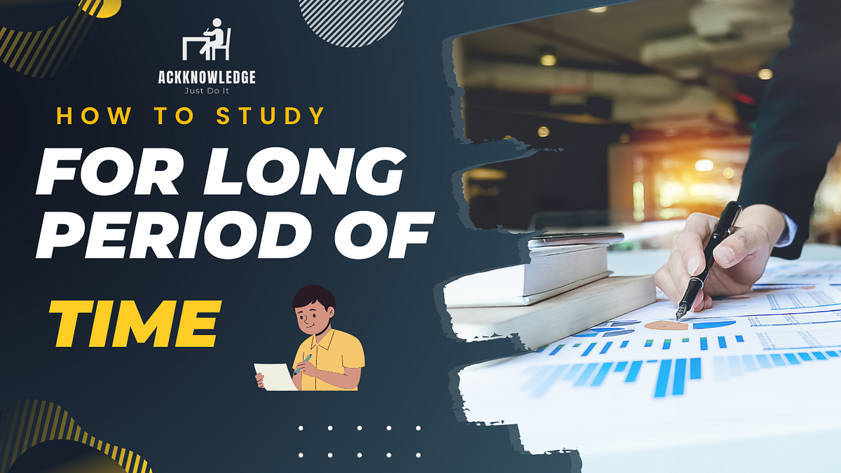 Study 8 hours Continuously | How To Study For Long hours? | by Sugam ...