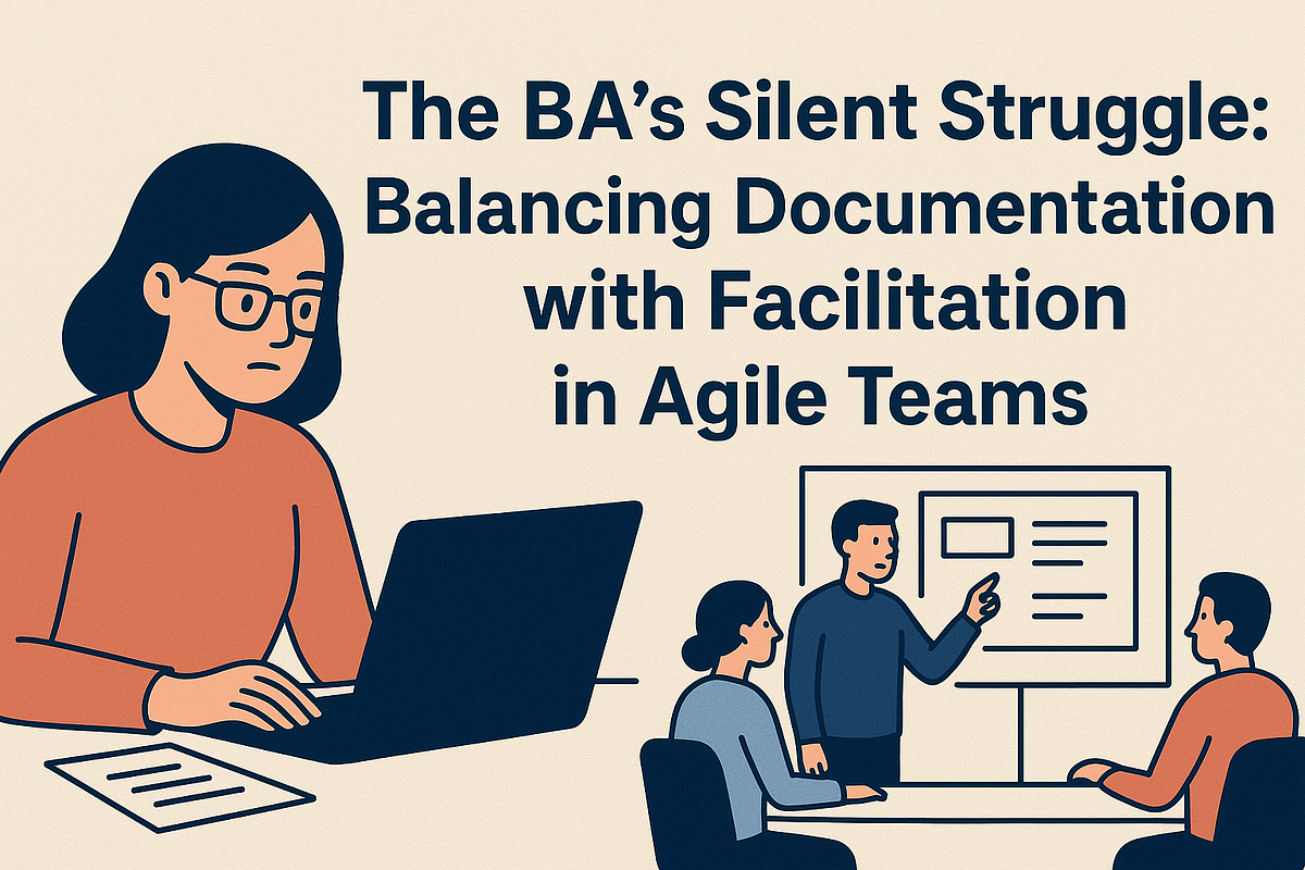 The BA’s Silent Struggle: Balancing Documentation with Facilitation in ...