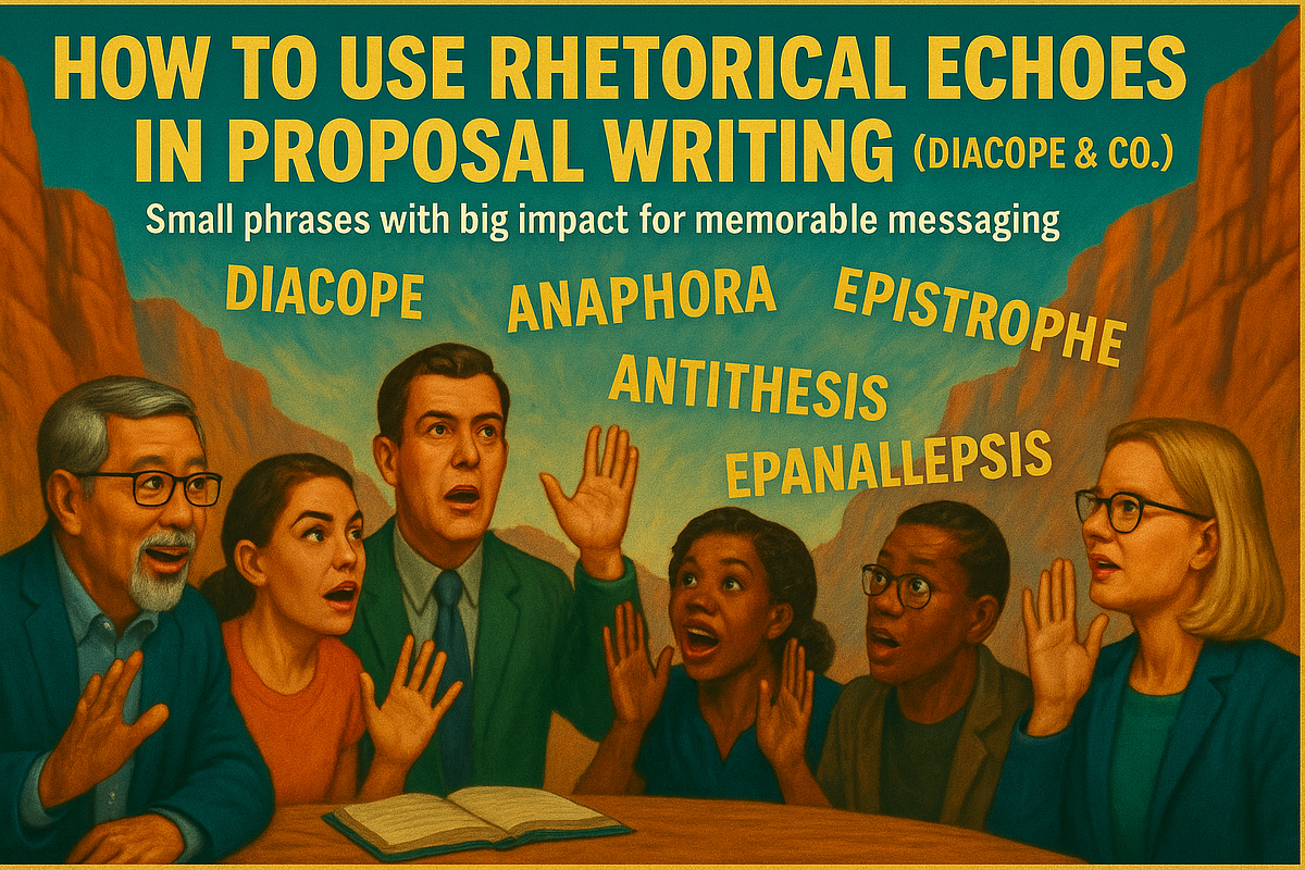 How to Use Rhetorical Echoes in Proposal Writing (Diacope & Co.) | by ...