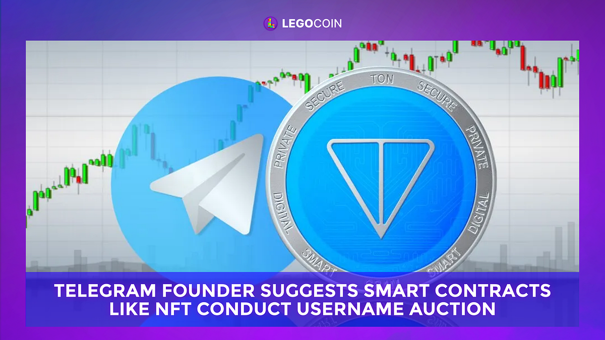 Telegram Founder Suggests Smart Contracts Like NFT Conduct Username Auction | by Lego Coin | Medium